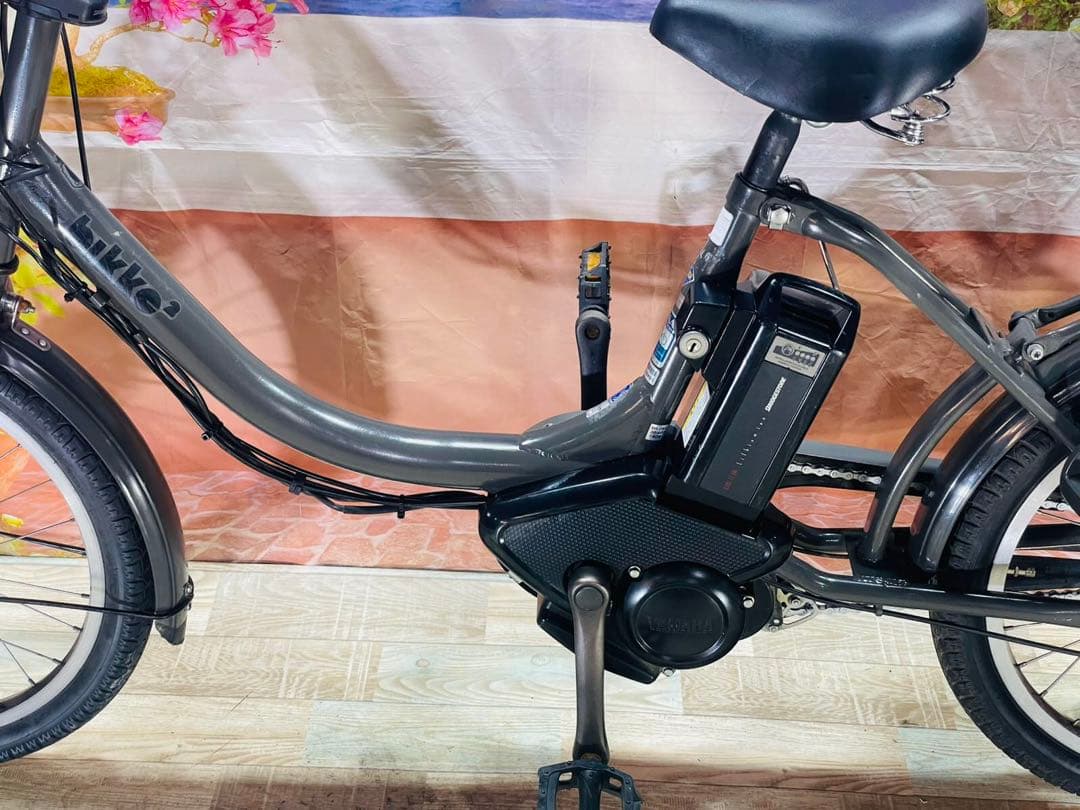 超特価BIKKE ビッケ12AH⭐️ブリヂストン子供乗せ電動アシスト自転Y3282