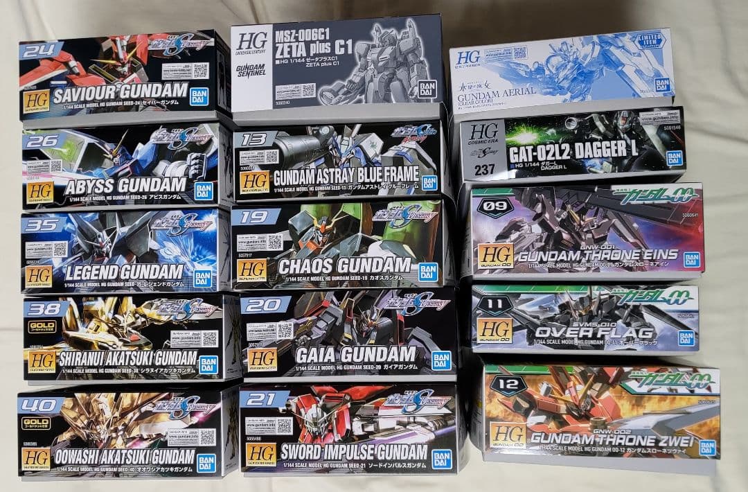 ガンプラまとめ売り HG 1/144