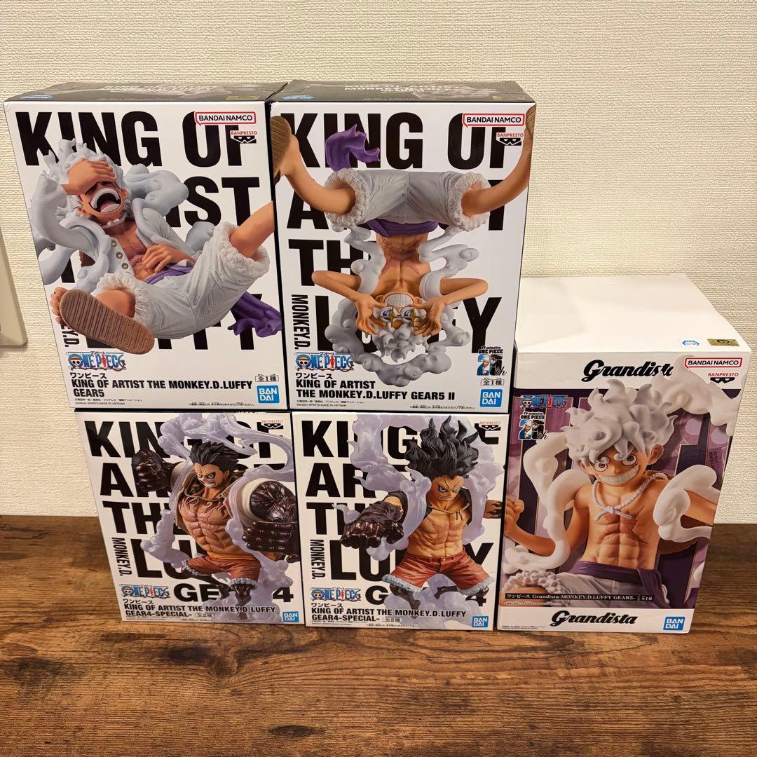ワンピース KING OF ARTIST ルフィニカギア4ギア5グランディスタ