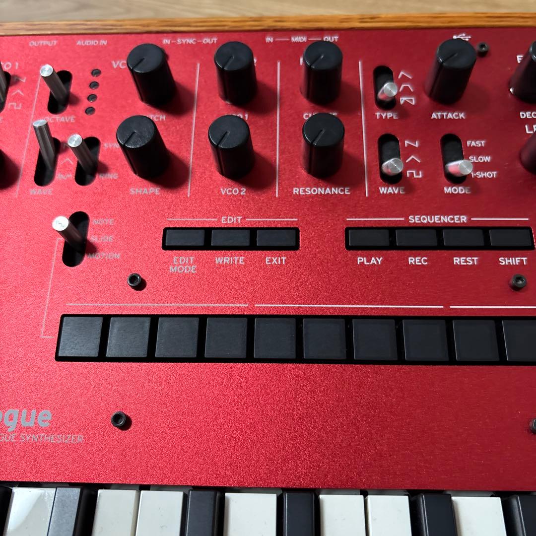 【最終価格】【レア】KORG monologue アナログシンセサイザー 25鍵