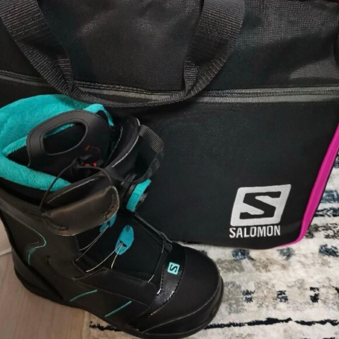 【期間限定割引】Salomon　スノーボードブーツ　24.5cm　レディース