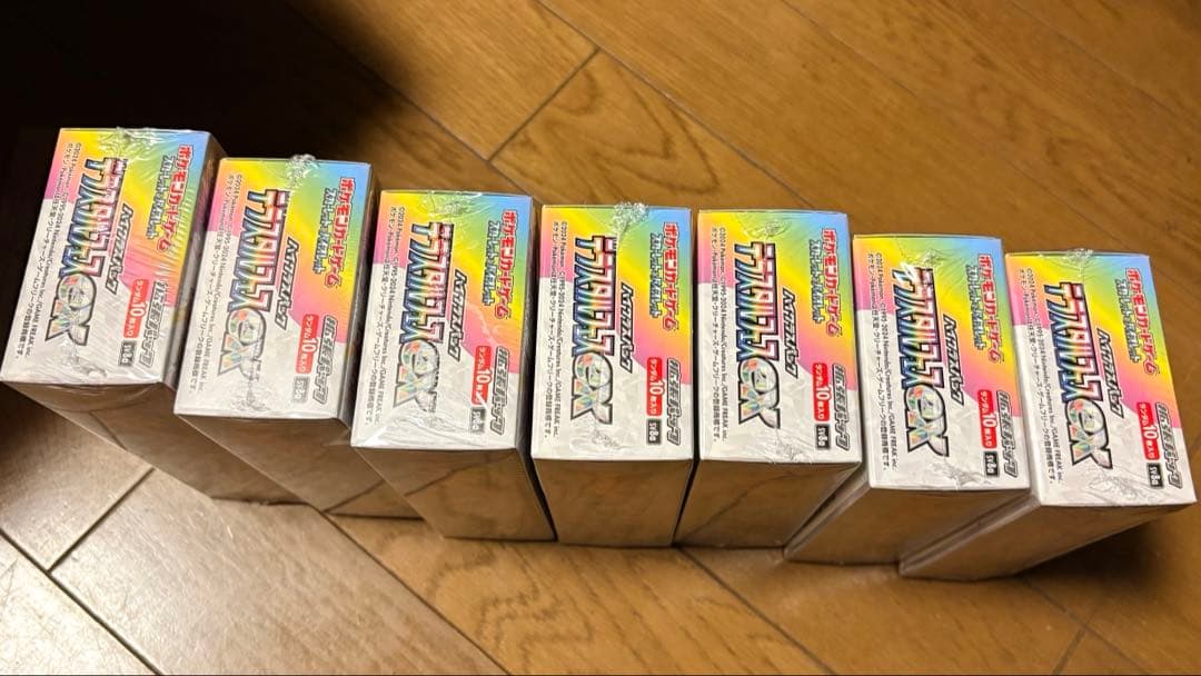 ポケモンカード　テラスタルフェスex　7BOX シュリンク付き
