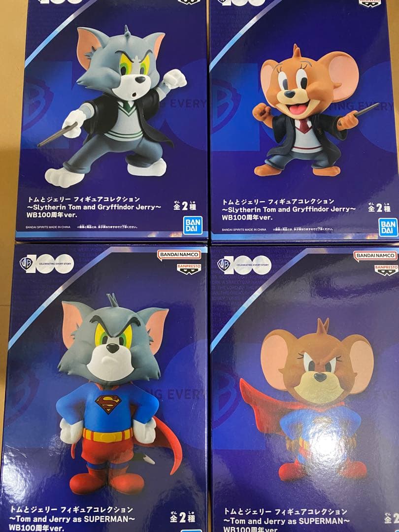 Tom and Jerry WB100周年ver. フィギュアコレクション