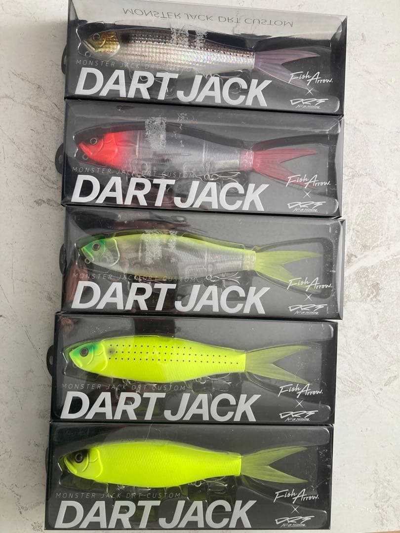 新品未使用　DART JACK fish arrow DRT 5個セット