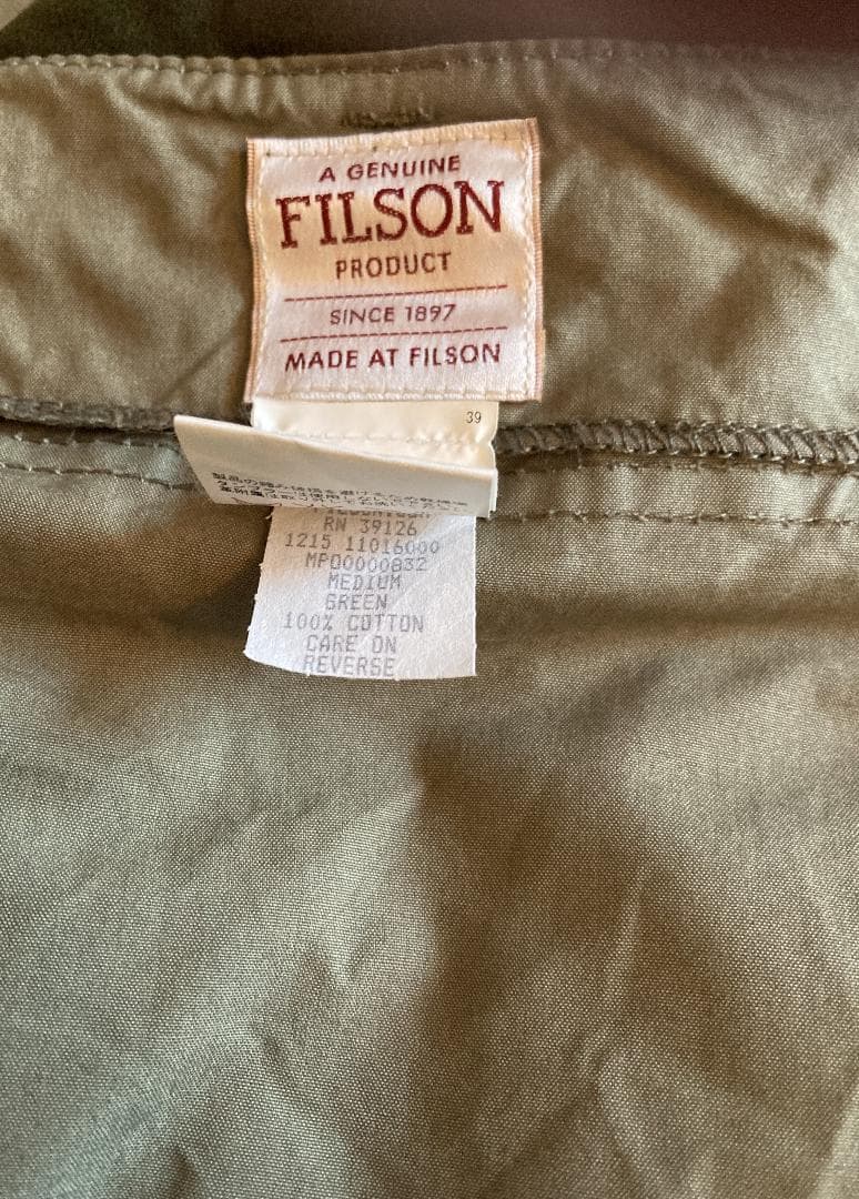 フィルソン　ガイド　ベスト　FILSON GUIDE VEST