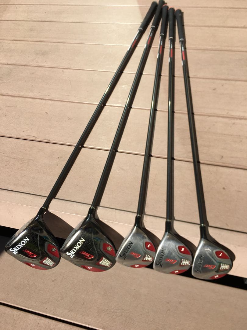 スリクソン SRIXON GiE ドライバー フェアウェイウッド 5本セット 右