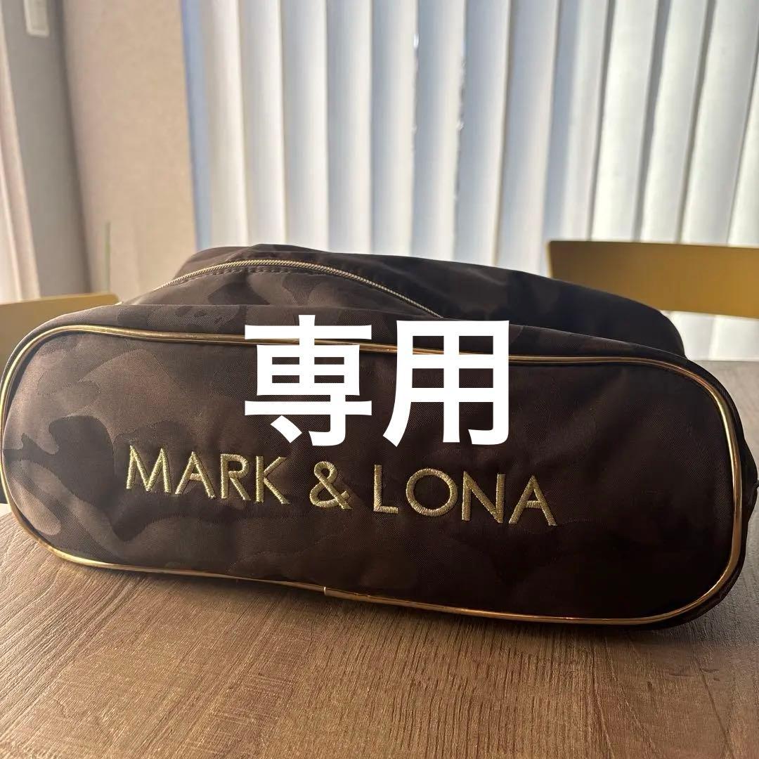 MARK & LONA 迷彩柄　シューズケース