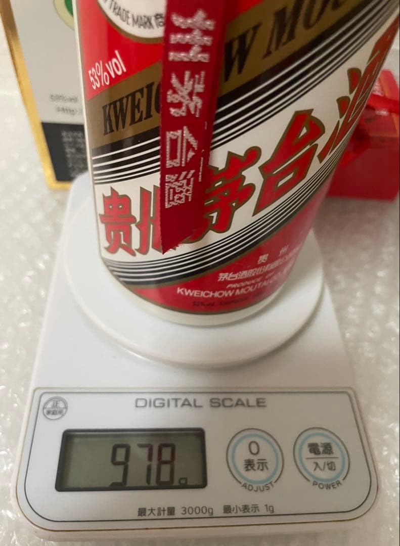 貴州茅台酒 2009年 MOUTAI マオタイ 53度 天女ラベル未開栓品