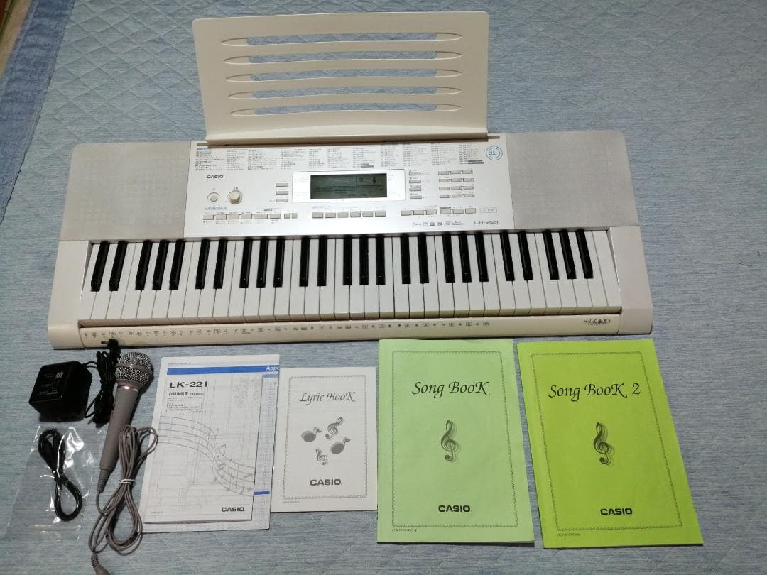 CASIO カシオ光ナビゲーションキーボード LK-221