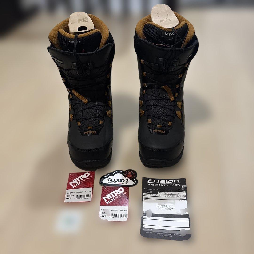 NITRO ナイトロ スノーボードブーツ THUNDER TLS 27.5cm