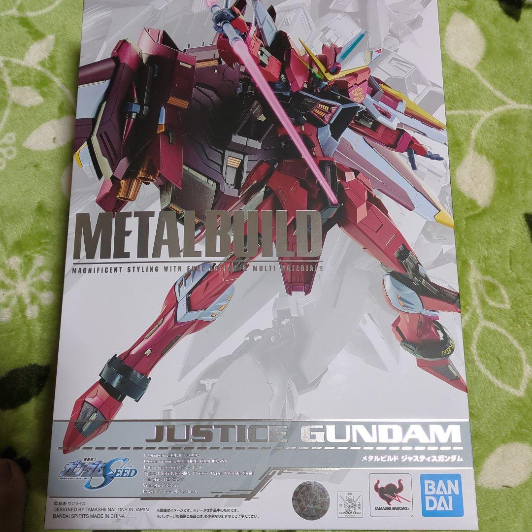 L BUILD ジャスティスガンダム　メタルビルド