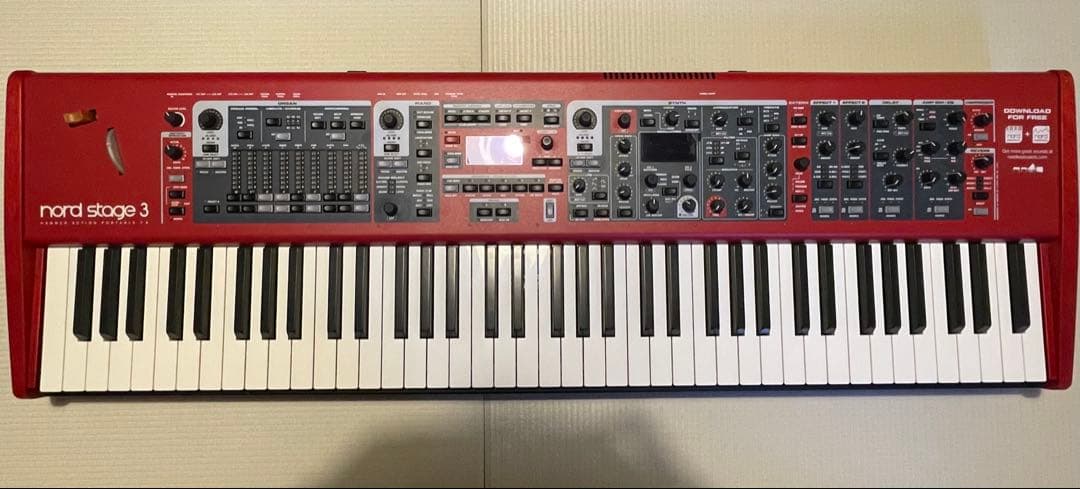 【nami】Nord Stage 3 HP76 動作良好・生産終了モデル