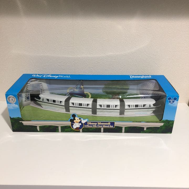 鉄道模型 Disney Monorail 4 Piece Die Cast l