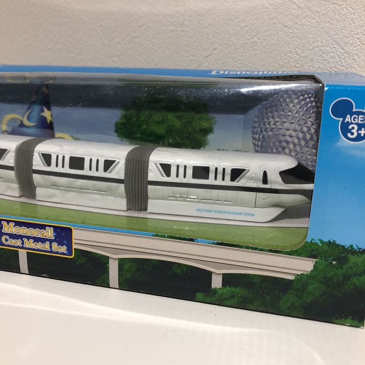 鉄道模型 Disney Monorail 4 Piece Die Cast l