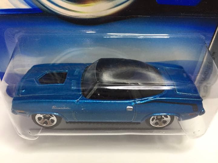 ミニカー HotWheels 1970 Plymouth Barracuda