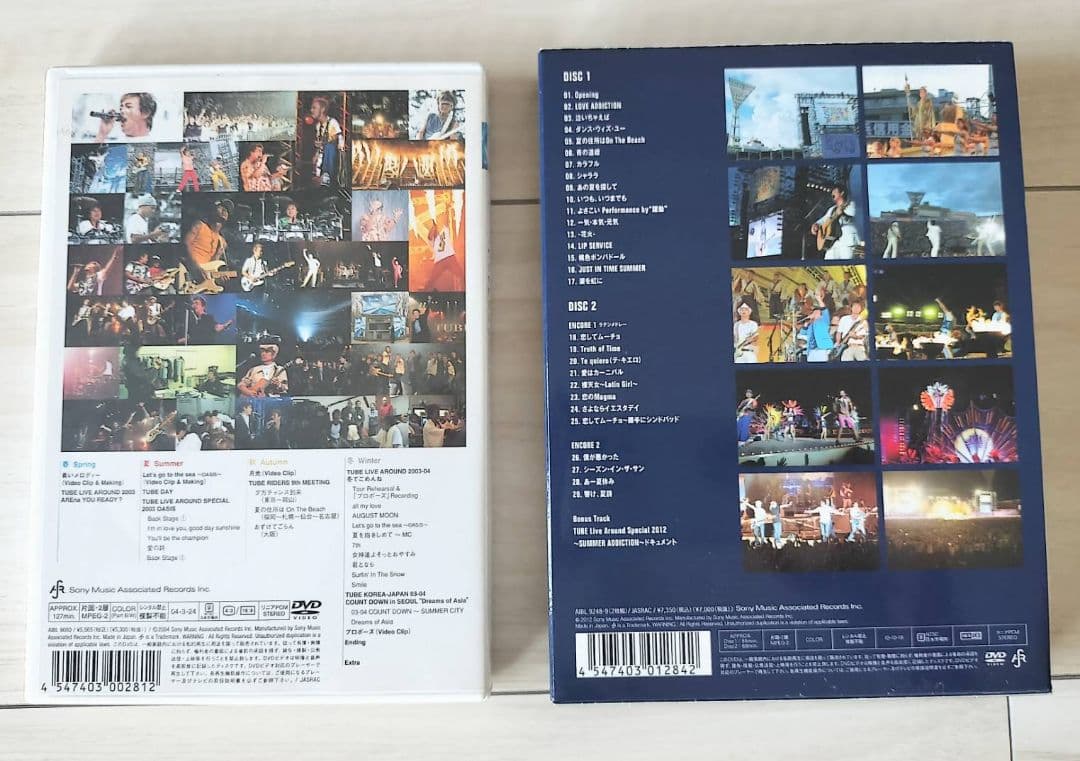 TUBE RIDERS ファンクラブ会報30年分 DVD ブルーレイ オマケ付き