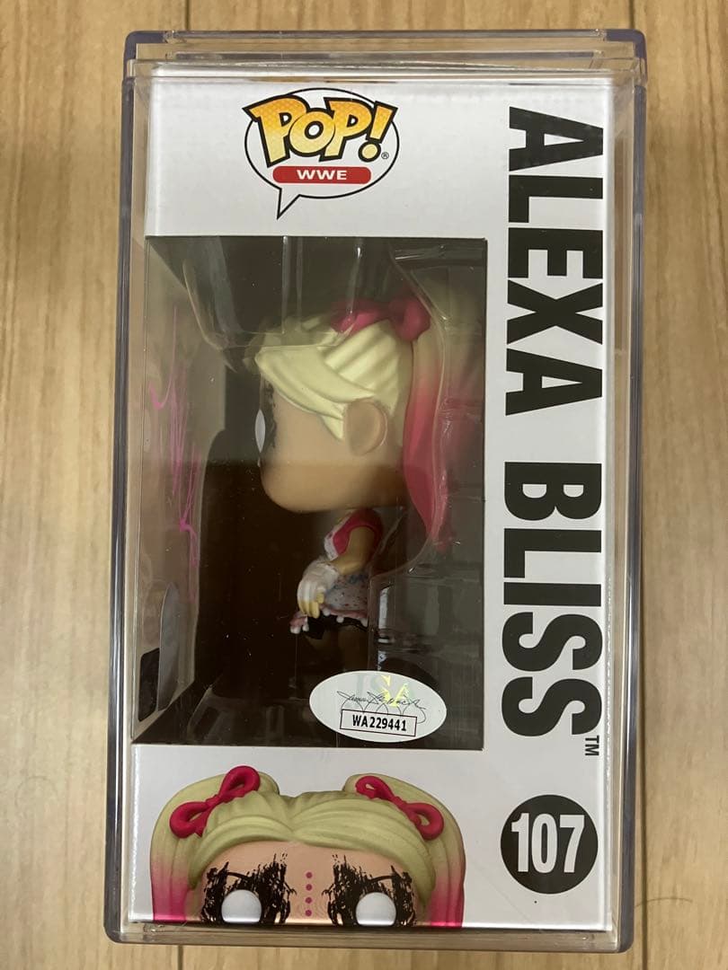 Funko POP WWE アレクサ・ブリス Alexa Bliss サイン入り