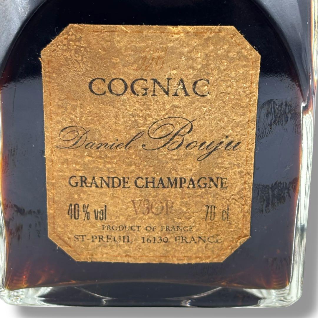 未開栓 ダニエル・ブージュ COGNAC GRANDE CHAMPAGNE