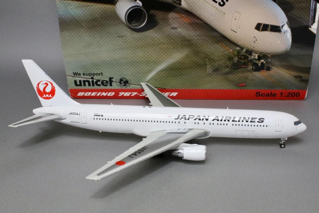 航空機・ヘリコプター JC Wings 1/200 JAL B767-300ER JA654J