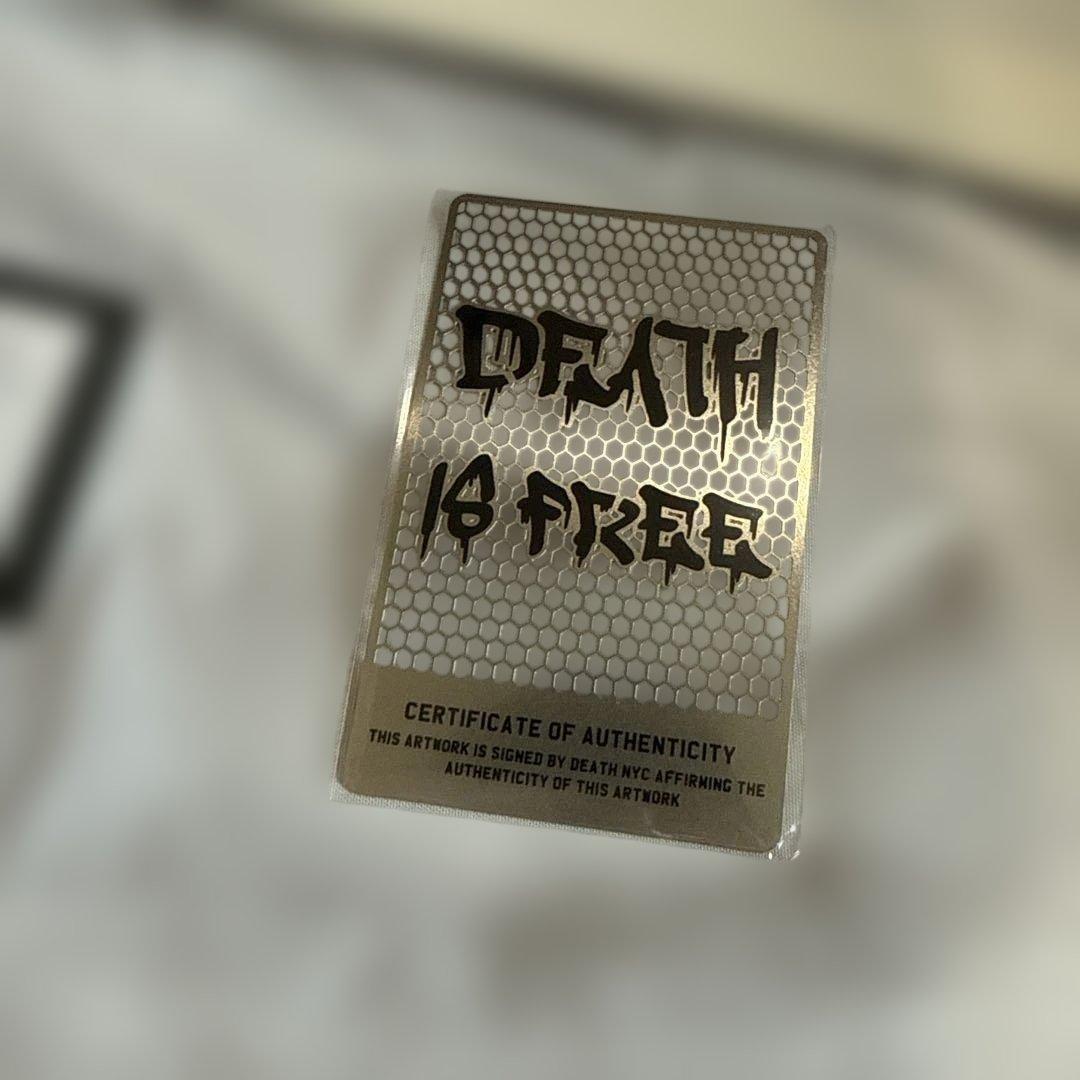 DEATH NYC 現代アートポスター　世界100枚限定　スヌーピー　ヴィトン