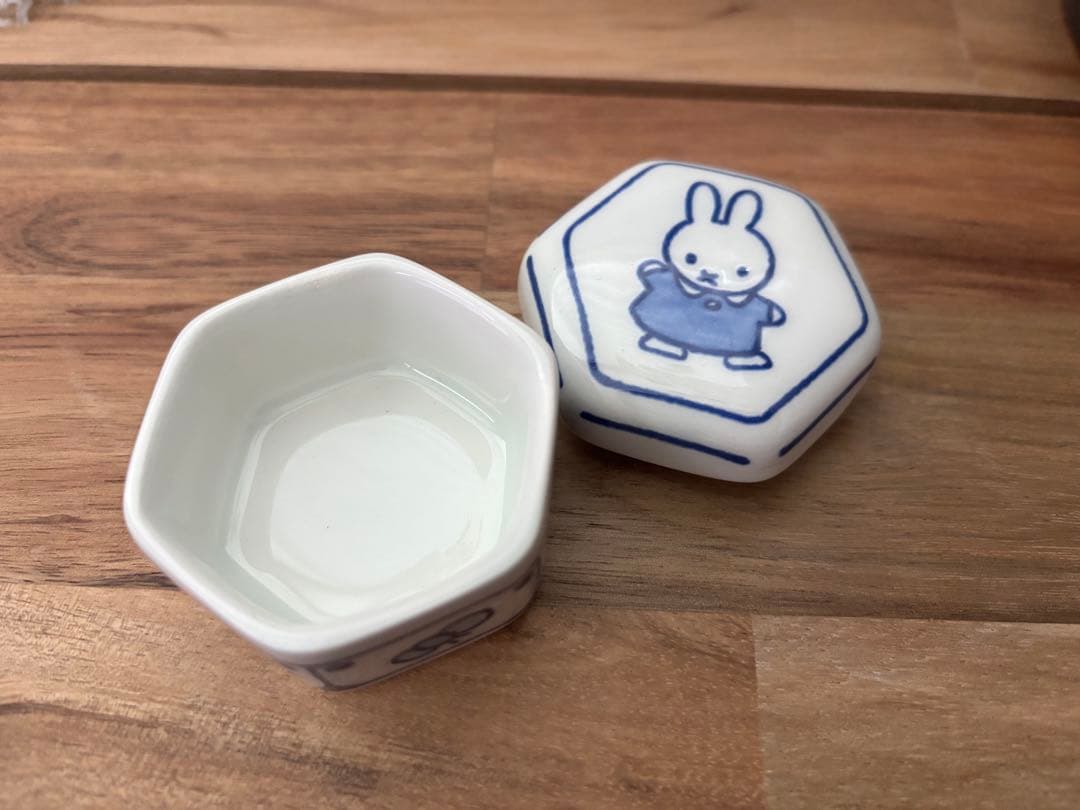  DELFT ミッフィー 六角形容器