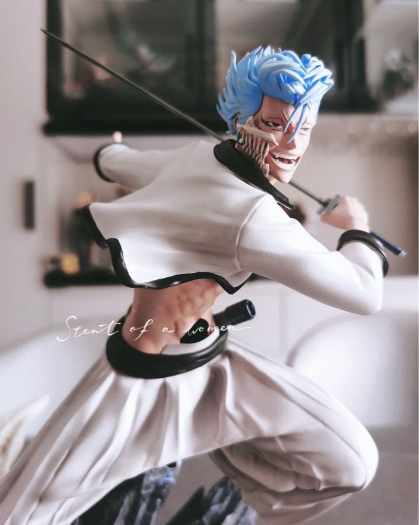 BLEACH 黒衣少年図グリムジョー 1/6ガレージキット ガレキ スタチュー⑧