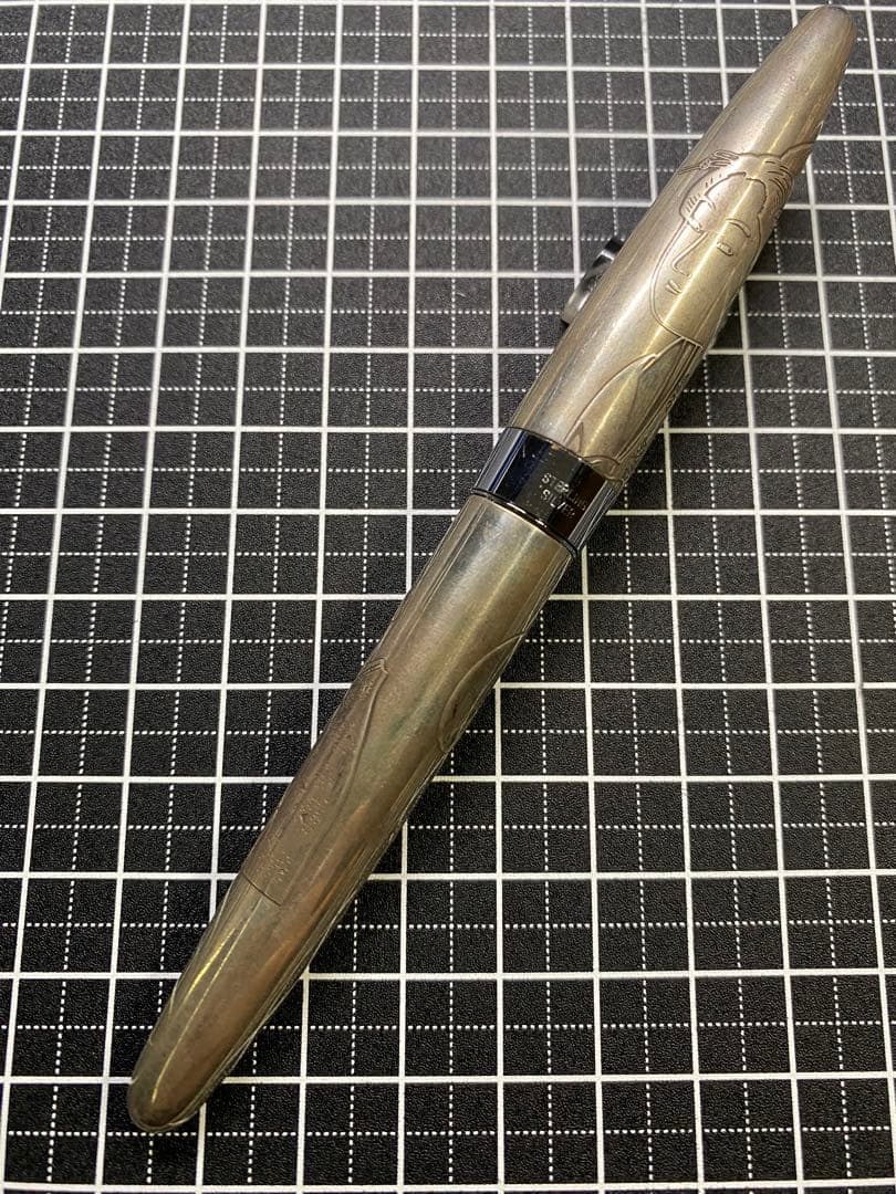 PILOT CUSTOM UKIYOE Sterling-Silver 字幅F