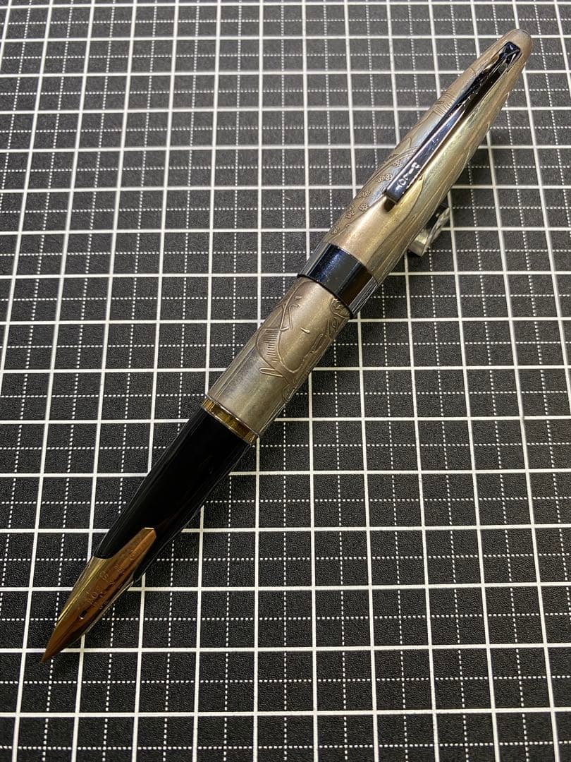 PILOT CUSTOM UKIYOE Sterling-Silver 字幅F