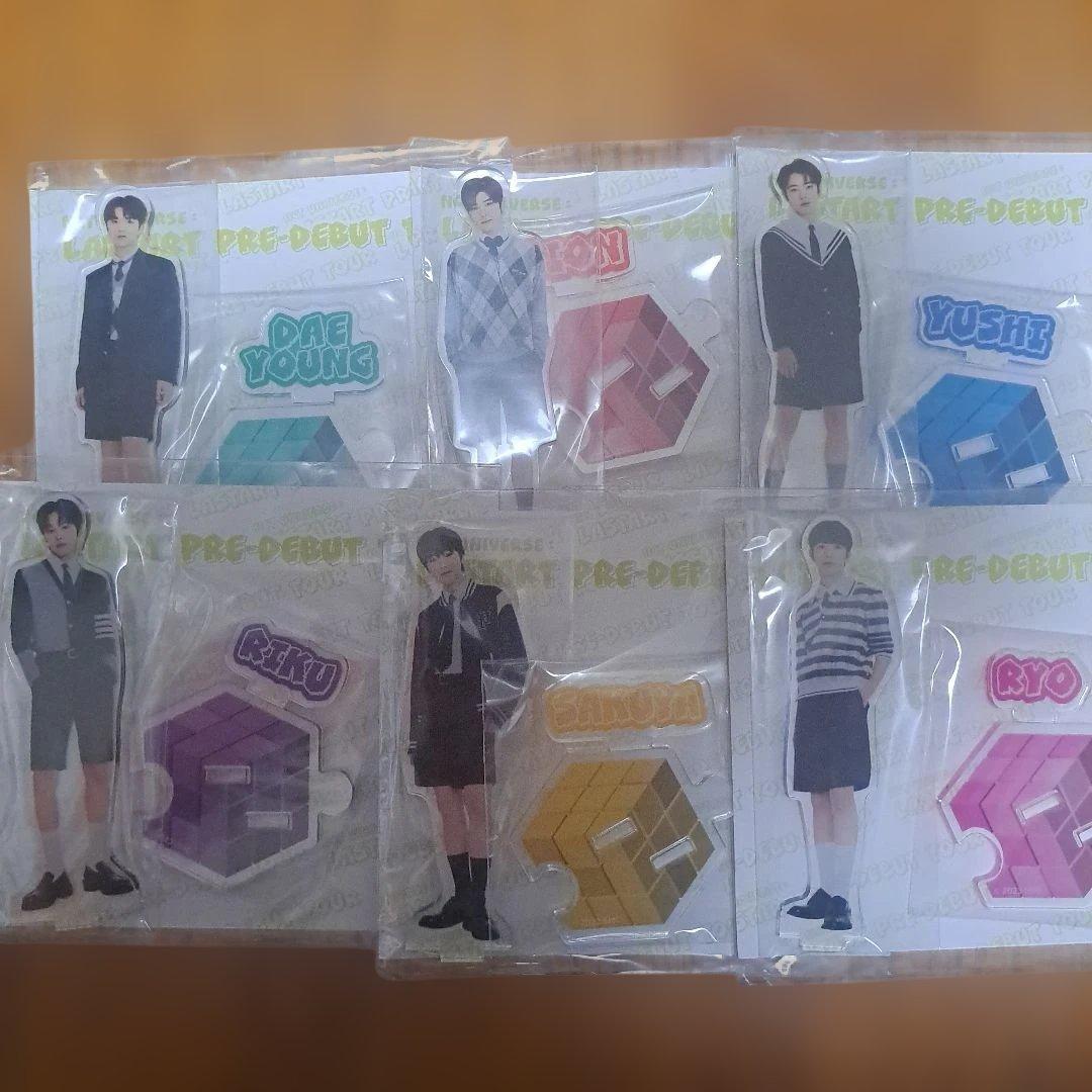 NCT WISH PRE-DEBUT アクリルスタンド 6個セット　新品未開封