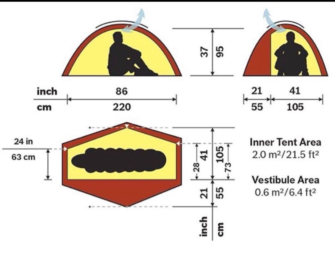 ヒルバーグ　ソウロ赤　フットプリント付き