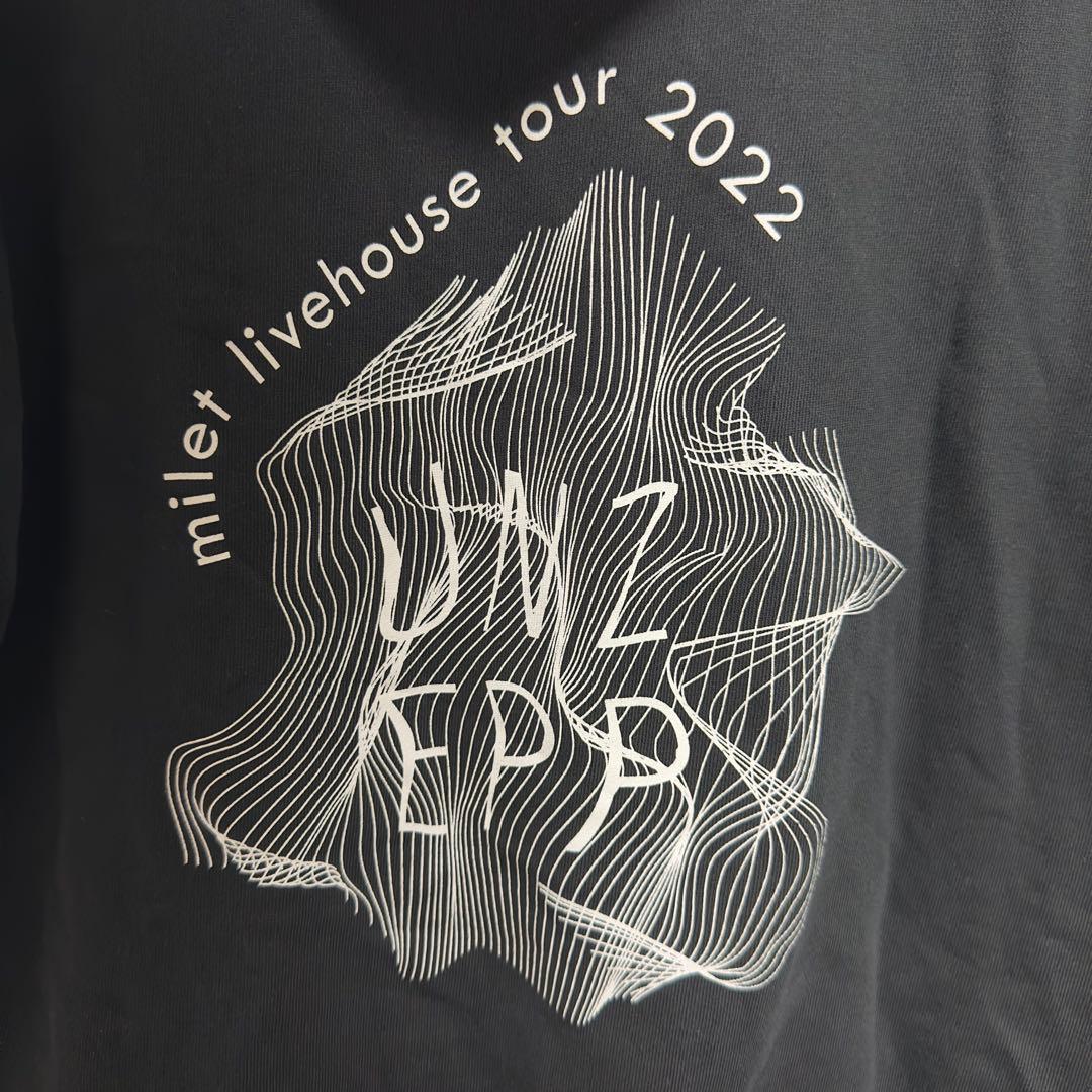 milet livehouse tour 2022 \"UNZEPP\" パーカー