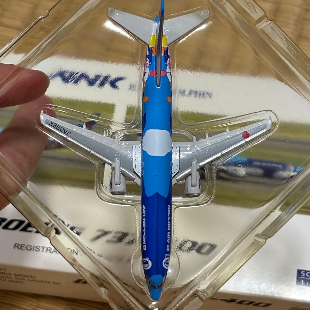 1/400 ANK エアーニッポン 737−400 「アイランド ドルフィン」