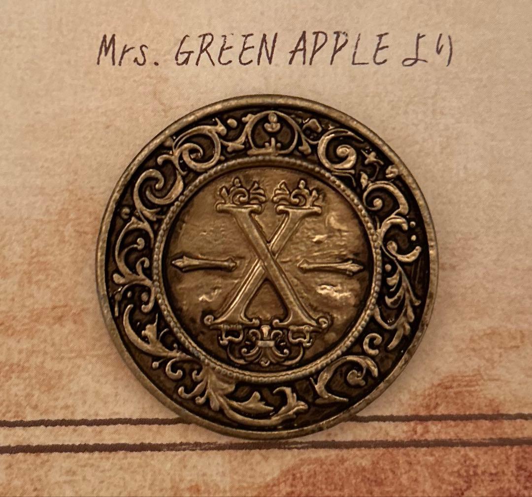 Mrs.GREEN APPLE10周年記念メダル