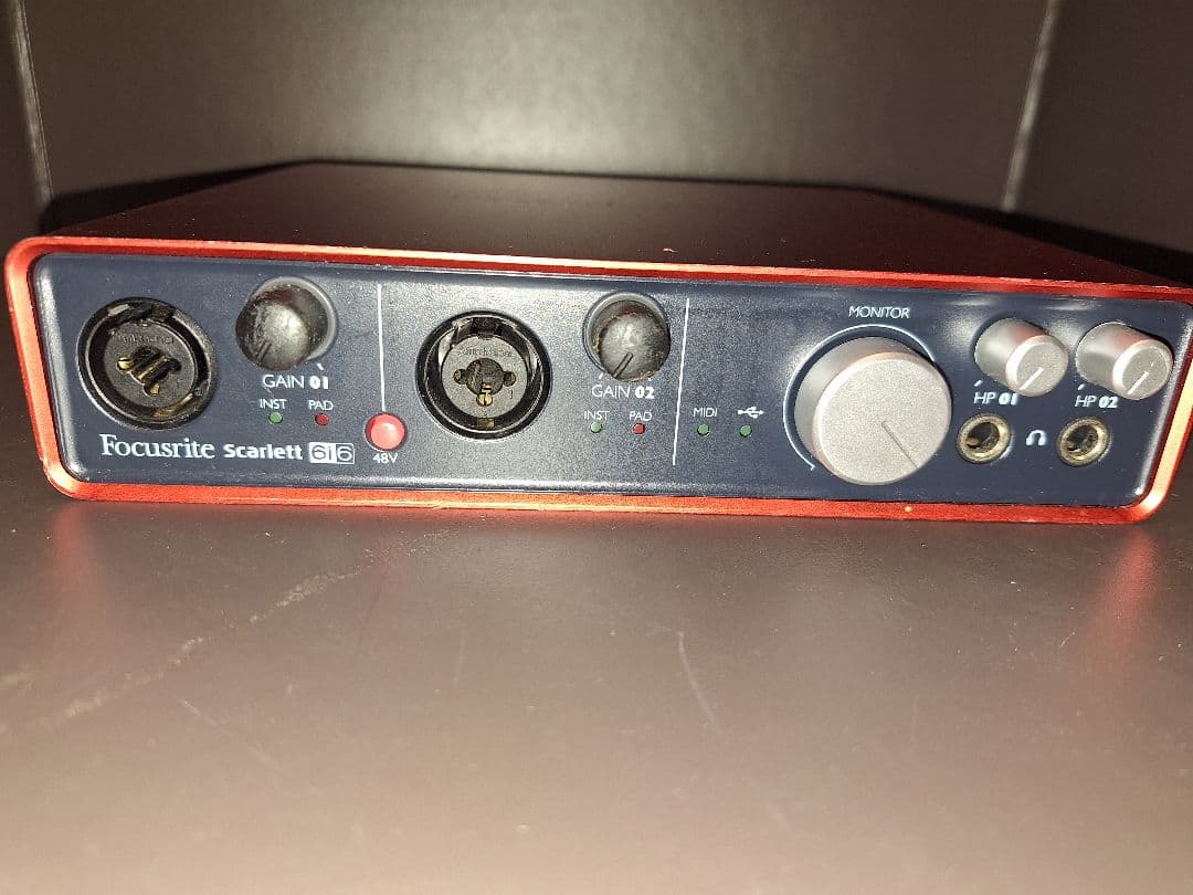 DJ機材 Focusrite Scarlett 6i6 1st Generation