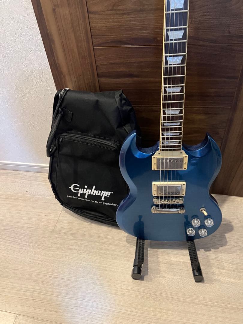 ギター Epiphone SG Muse Radio Blue llic