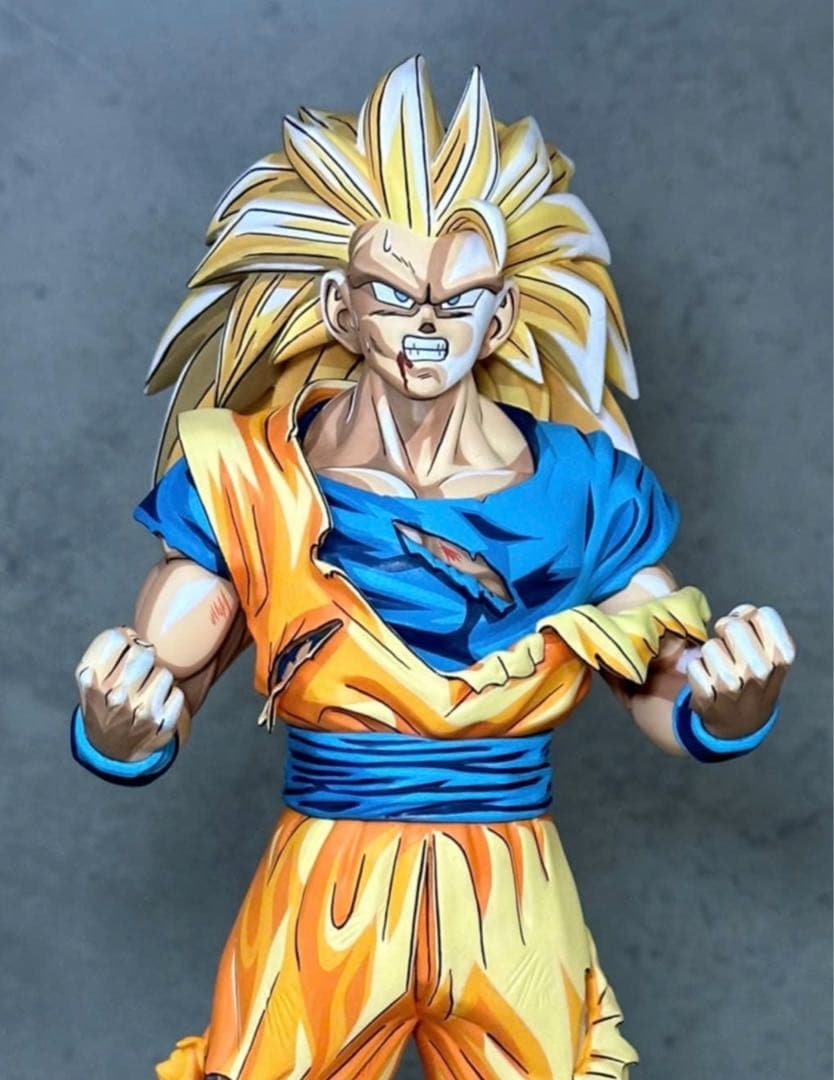 ドラゴンボール超サイヤ人ゴッド孫悟空 フィギュア台座付き