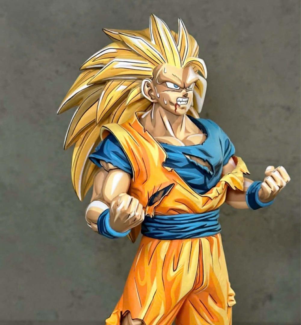 ドラゴンボール超サイヤ人ゴッド孫悟空 フィギュア台座付き