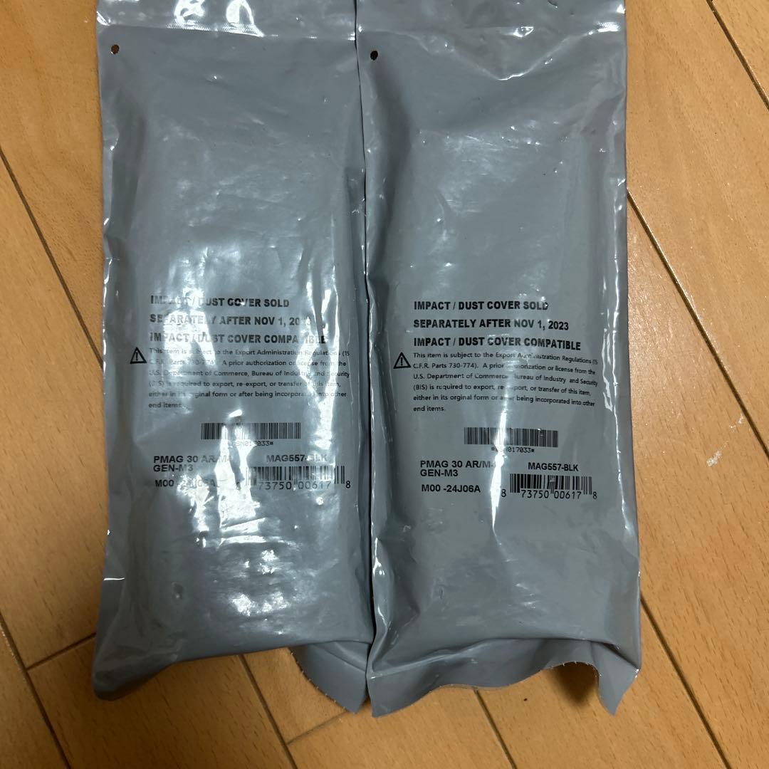 PMAG 実物 新品 黒 2個 30rd 窓なし