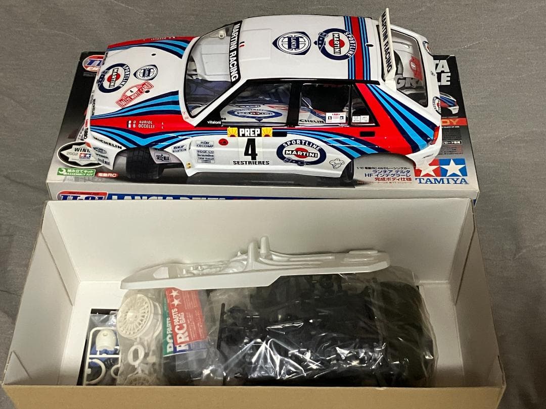 タミヤ 1/10 RCカー ランチア デルタ HF インテグラーレ 完成ボディ