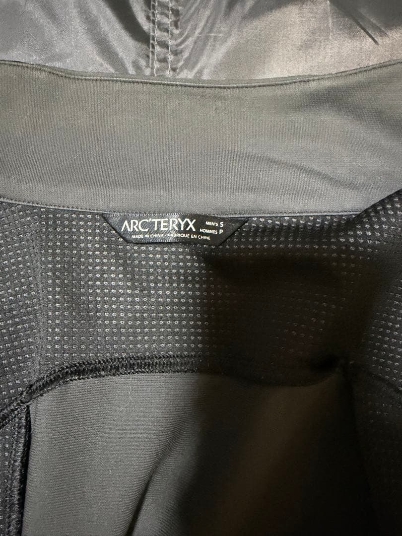 ARC'TERYX Argus Jacket BLACK Sサイズ