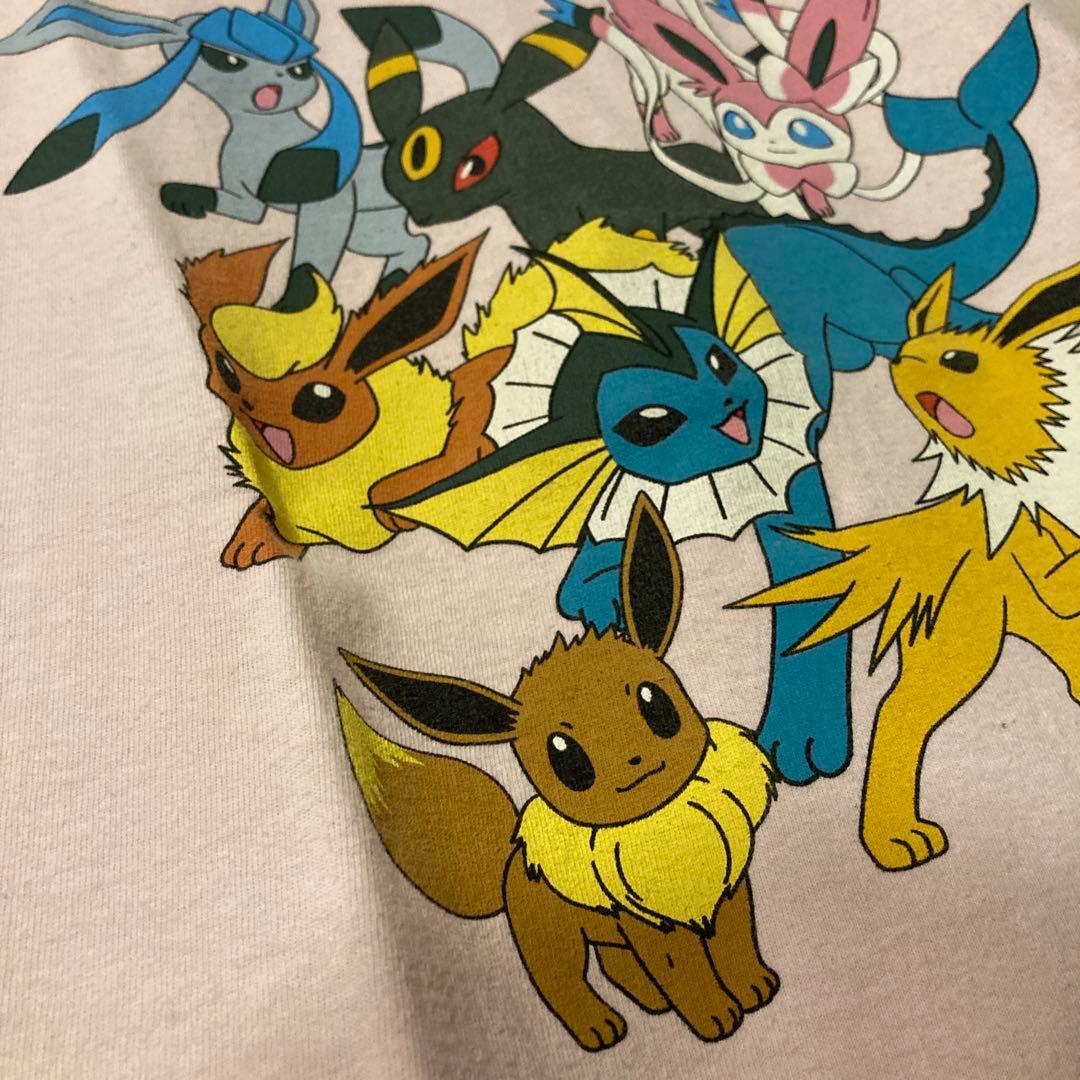 PokemonイーブイTシャツ古着ンテージy2k漫画アニメ映画ポケモン任天堂レア