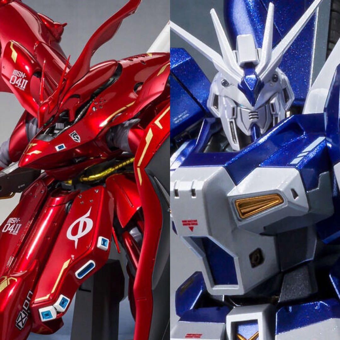 【未開封】 メタルロボット魂Hi-νガンダム & ロボット魂 ナイチンゲール