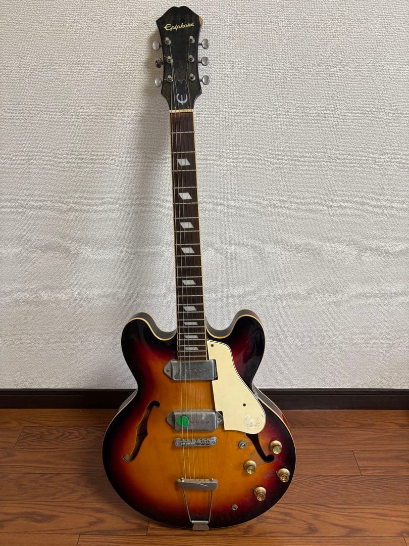 。【ジャンク品】エピフォン　Epiphone casino vc ギター　楽器