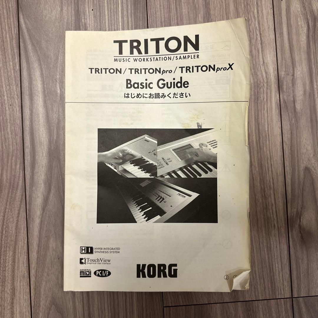 シンセサイザー KORG TRITON 61鍵