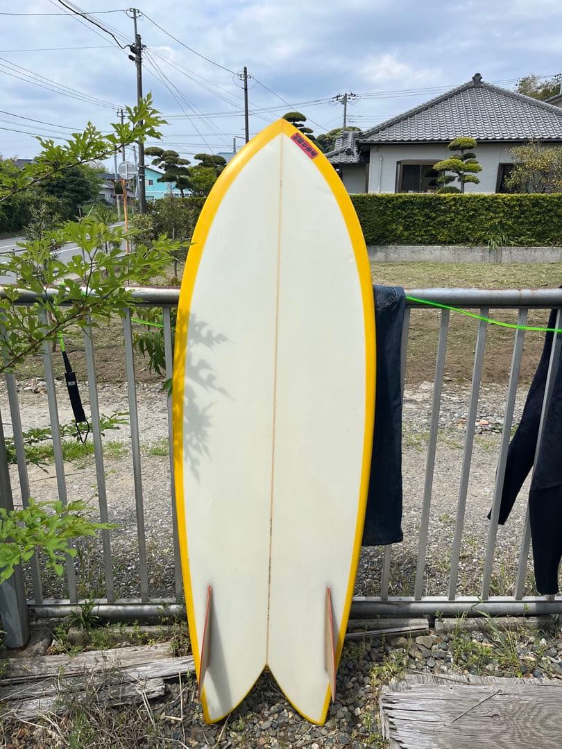 サーフィン・ボディボード Hand Shaped Fish Surfboard