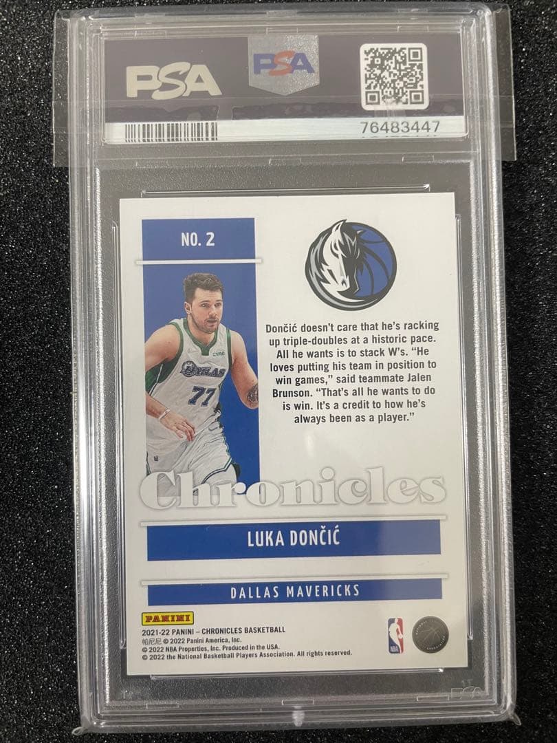 その他 21-22 chronicles Luka Doncic PSA10