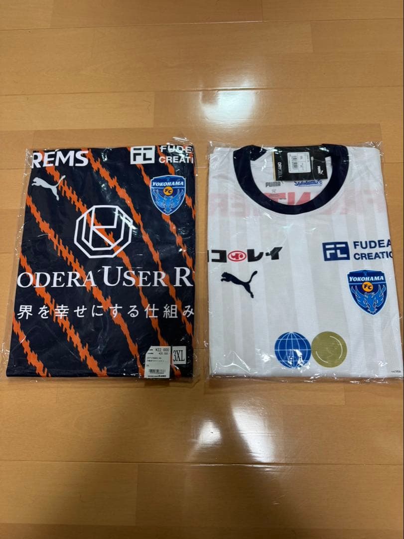 新品タグ付き 横浜FC ユニフォームセット 3XL 4XL