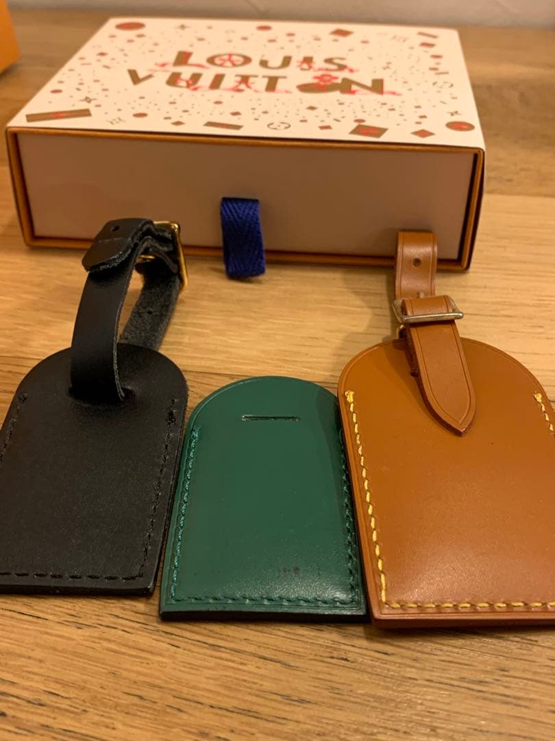 【極美品】LOUIS VUITTON ボストンバック　ネームタグ 5個セット