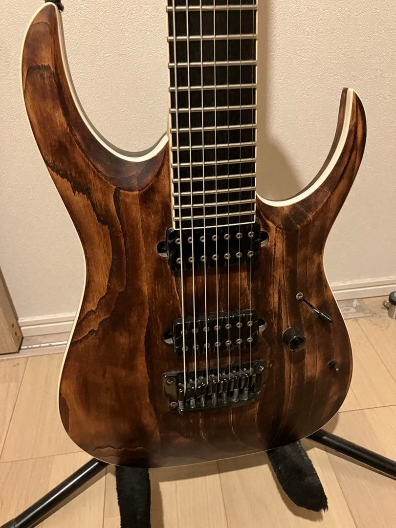 Ibanez RGAIX7U ベアナックルピックアップ搭載