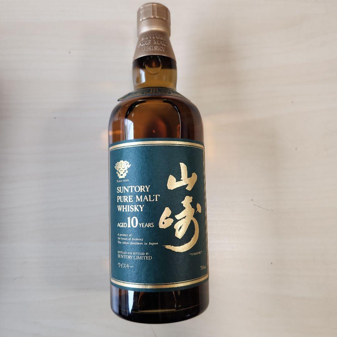 サントリー 山崎10年 ピュアモルトウイスキー 700ml　SUNTORY